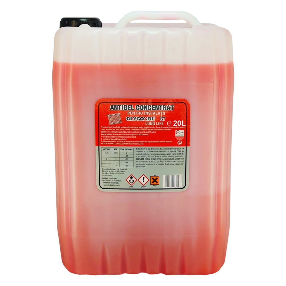 Antigel Glycoxol CT Aditivat Long Life 20L - TEGOS Prime
