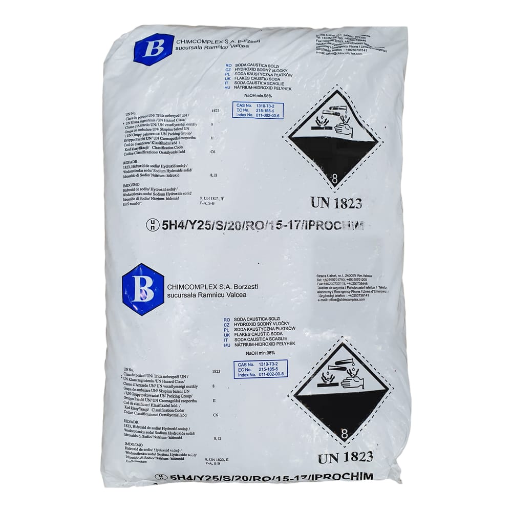 Soda Caustica Calitatea I 1Kg | TEGOS Prime