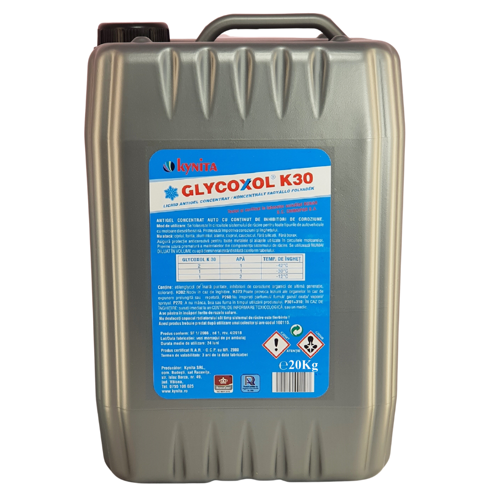 Antigel Auto Concentrat Glycoxol K30 20Kg | TEGOS Prime