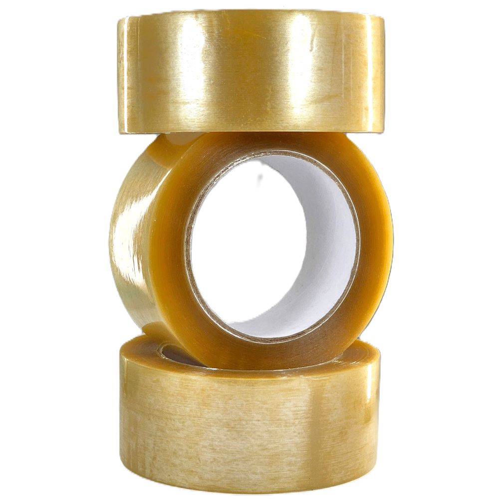 Banda Adeziva Transparenta 48mm x 132m Solvent Scotch | TEGOS Prime